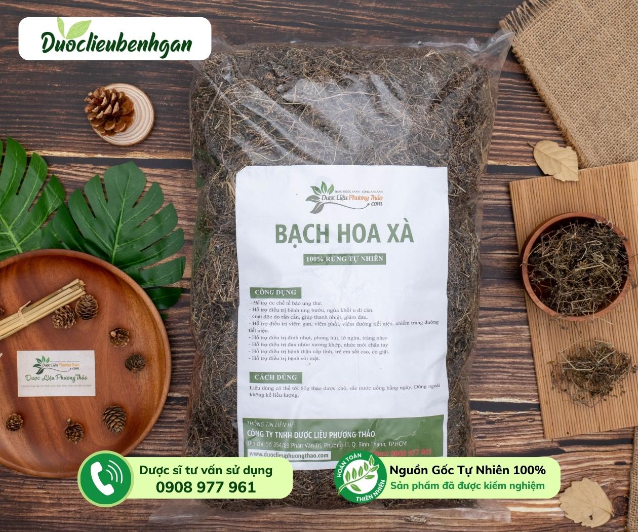 Bạch Hoa Xà Thiệt Thảo